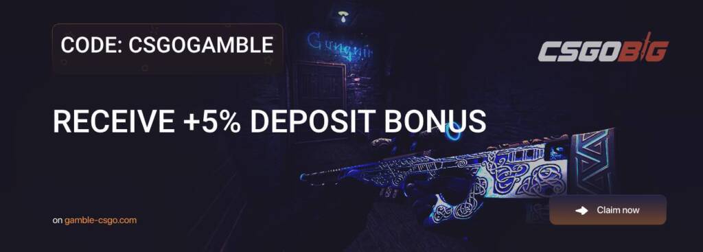CSGOBig Promo Code 2025: Use "csgogamble" | CSGOBig.com