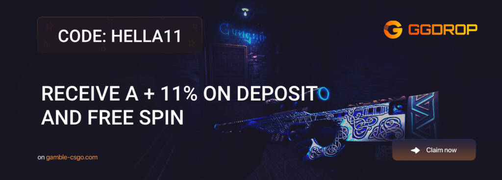 GGDrop Promo Code 2024: Get Free Spin & +11% Deposit Bonus
