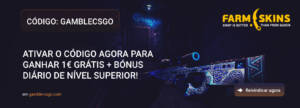 Farmskins Códigos promocionais para 2026 on CSGOTotem.com