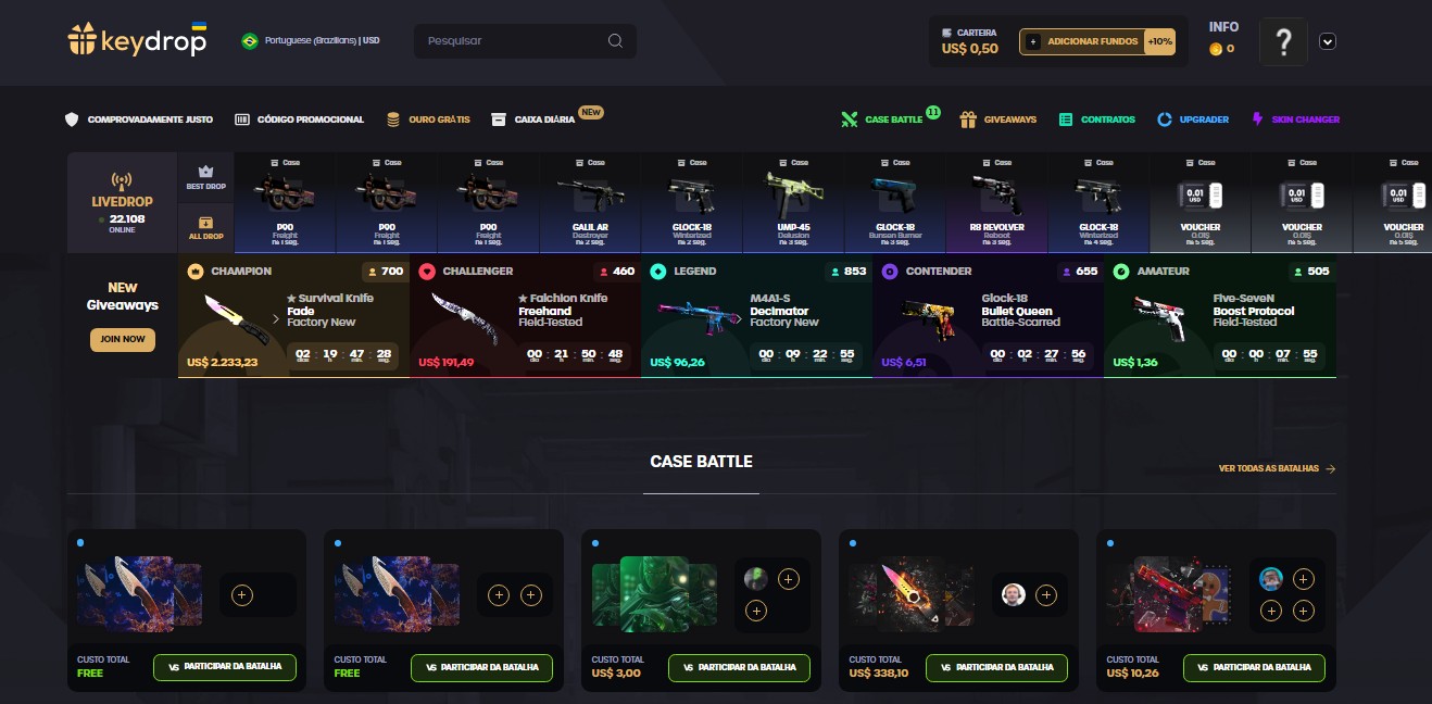 Key Drop Promo Code & Review em Junho 2024