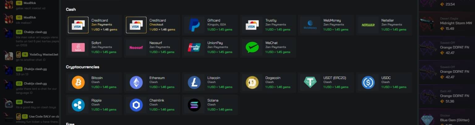 Clash.GG Promo Codes für 2025 auf CSGOTotem.com