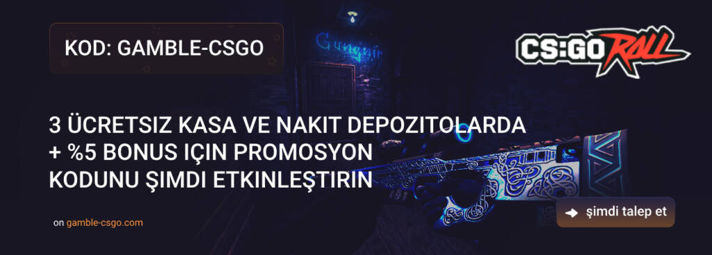 CSGORoll Kodu: “HELGO” ile 3 Kılıf + %5 Bonus!